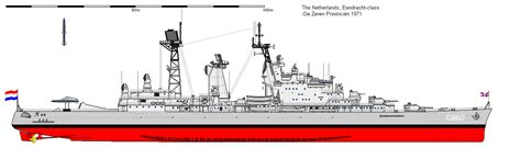 Warshipsresearch Guided Missile Frigate Hr Ms Tromp F801 1971 1999