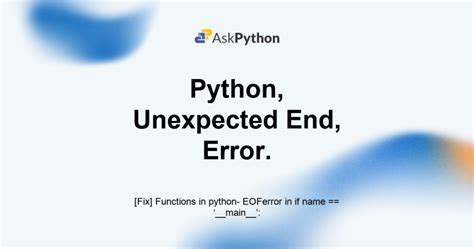 How To Fix Error No Module Named Fcntl Askpython