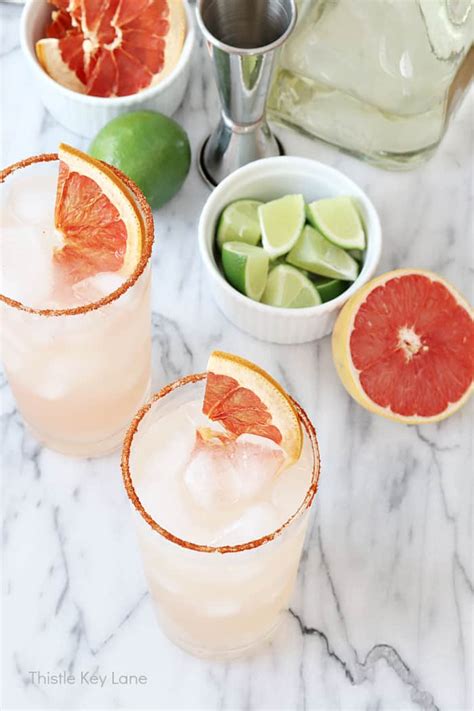 Paloma Cocktail Recipe Thistle Key Lane