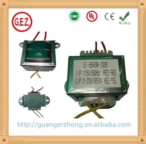 Ei 66 Single Phase Power Transformer 115v 23v 65va Buy Power