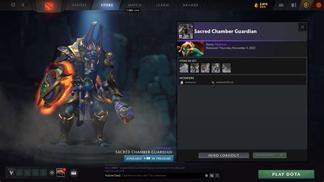Sacred Chamber Guardian مارکت لایو
