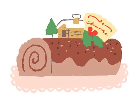 Christmas Yule Log Illustrations Royalty Free Vector Graphics And Clip