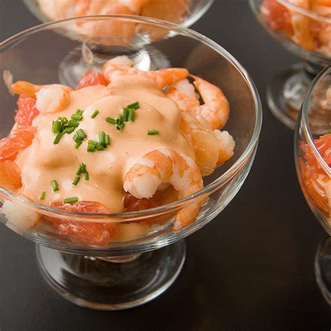 Recette Verrines De Crevettes Pamplemousse Cocktail