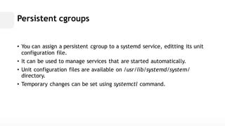Linux Cgroups And Namespaces PDF