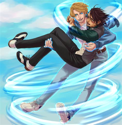 Safebooru Blonde Hair Blue Eyes Blue Jacket Blush Bomber Jacket Brown