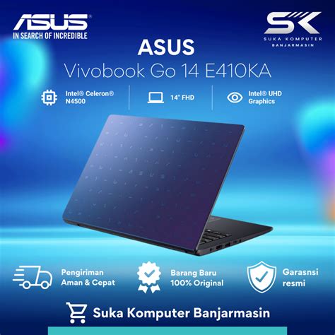 Jual Asus Vivobook Go 14 E410ka Fhd426 Fhd429 N45008gb256gb Ssdw11
