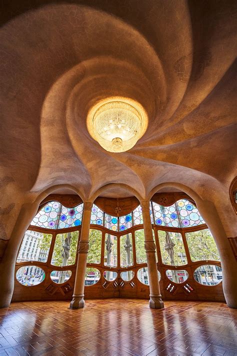 Interior Casa Batlló Gaudi Art Nouveau Arquitectura Interior Art