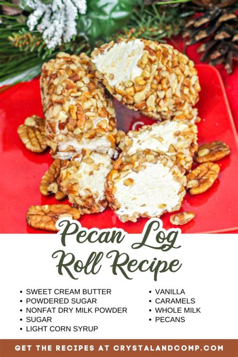 Pecan Log Roll Recipe