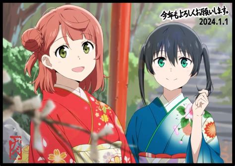 Uehara Ayumu And Takasaki Yu Love Live And 1 More Drawn By Watanabe