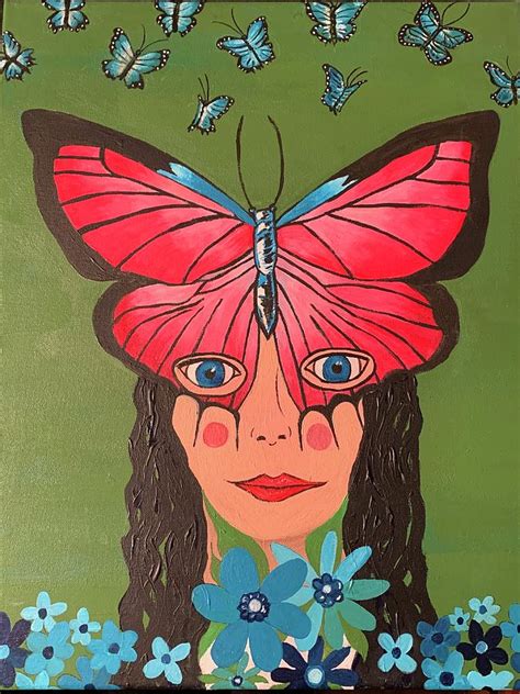 Metamorphosis Masquerade Painting By Alycia Vreeland Fine Art America