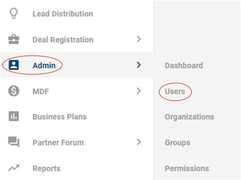 Creating New Users Internal Partner And Distributor System Admin Guide Support Portal