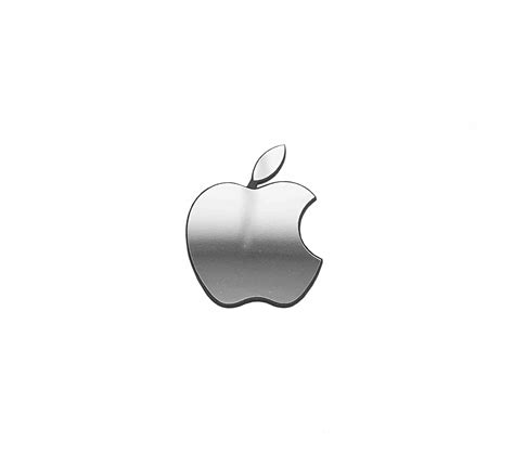 Naklejka Emblemat APPLE srebrna chrom 20x25mm w Bydgoszcz - Sklep ...