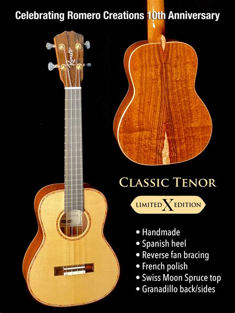 Classic Tenor 'ukulele | Romero Creations