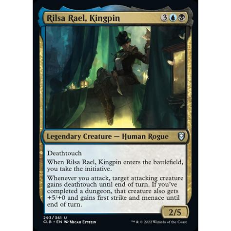Rilsa Rael Kingpin Commander Legends Battle For Baldurs Gate Clb