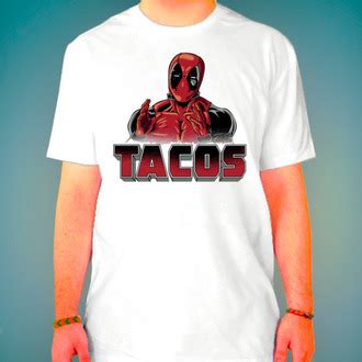 Футболка Deadpool Tacos - Вариант №1 | Кино и сериалы | Футболки с ...
