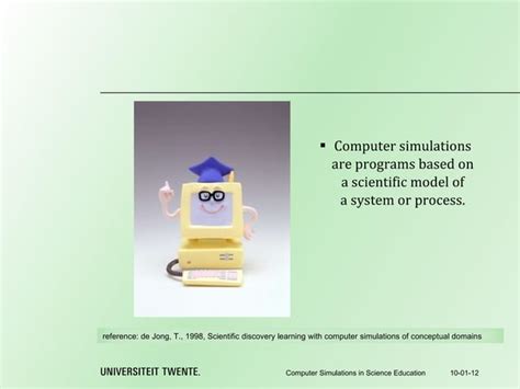 Computer Simulations In Science Education Ppt