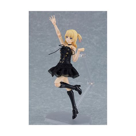 Figma Female Body Yuki With Black Corset Dress Outfit Figma Styles