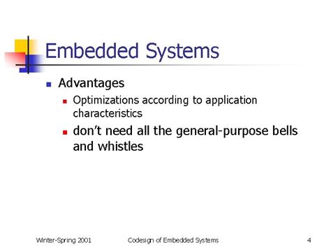 Introduction To Embedded Systems Part Of Hwsw Codesign