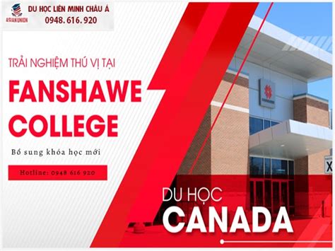 Cao Đẳng Fanshawe Ngôi Trường Giáo Dục Hàng Đầu Tại Canada