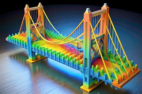 Structural Integrity Of Suspension Bridge Cables 3d Model A