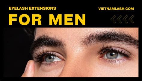 Eyelash Extensions For Men A Boost In Males Beauty
