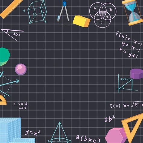 Doodle Math Objects Border Math Design Doodle Maths Math Logo