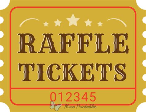 Free Printable Raffle Sign