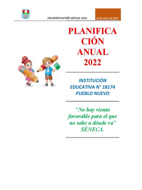 Material 3 Planificacion Anual V Cilco Ie 18174 Pdf Números