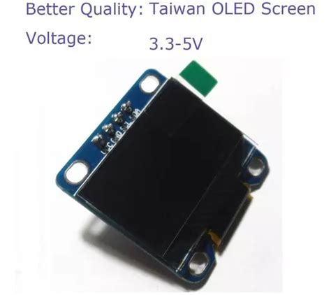 Azul I2c Iic Serial 128x64 Oled Lcd Módulo De Visualiz 169999 En