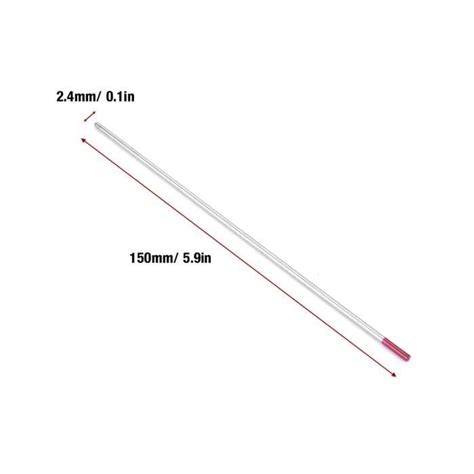 ETO électrode de soudage Tig lectrodes de tungstène composites Akozon paquet de électrodes