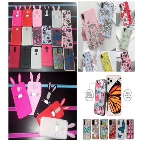 Kit Lote 100 Capinhas P Celular Atacado Brindes Mercado Livre