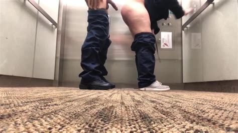 Cheating Co Employees Copulate In Elevator