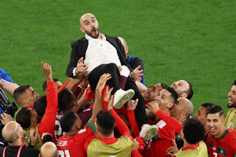 Walid Regragui coach du Maroc Nous avons hissé le drapeau Marocain