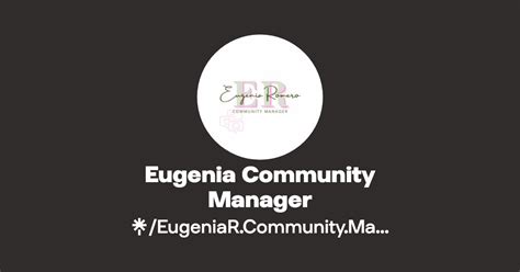 Eugenia Community Manager Instagram Linktree