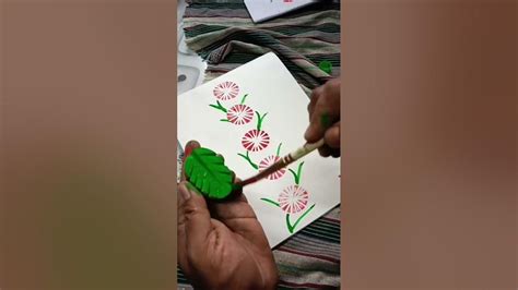 Potato Block Printing Designs Art Viral Drawing Shorts Youtube