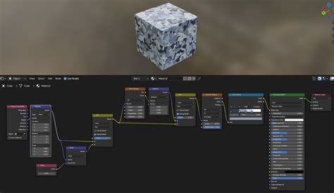 Which Procedural Texture Nodes Do I Need To Create This Military