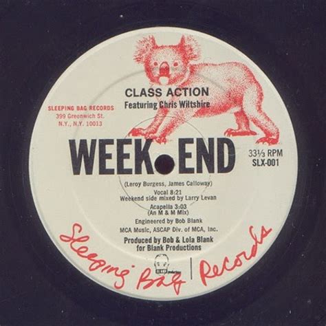 Stream Class Action Weekend Larry Levan Remix By Djsokolowski