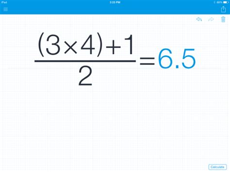 My Script Calculator App Review Jot An Equation And Have It Typed
