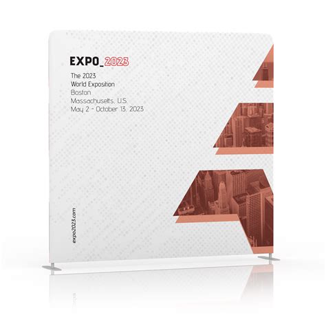 Corporate Expo Backdrop Trade Show Booth