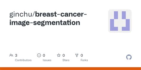 GitHub Ginchu Breast Cancer Image Segmentation