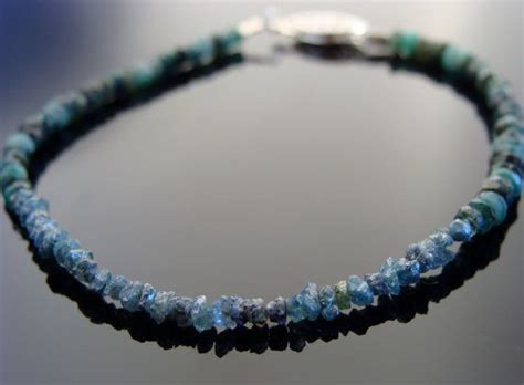 Genuine Blue Raw Rough Uncut Diamond And Shaded Emerald Etsy Uncut
