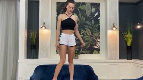 Home Stretch And Workout Exercise With Hot Yoga Stretching Part 4