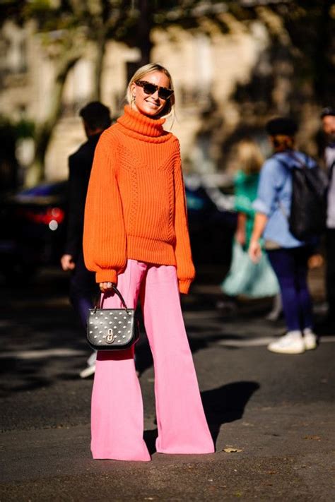 Streetstyle Colourful Outfits Fashion Week Street Style Colorful
