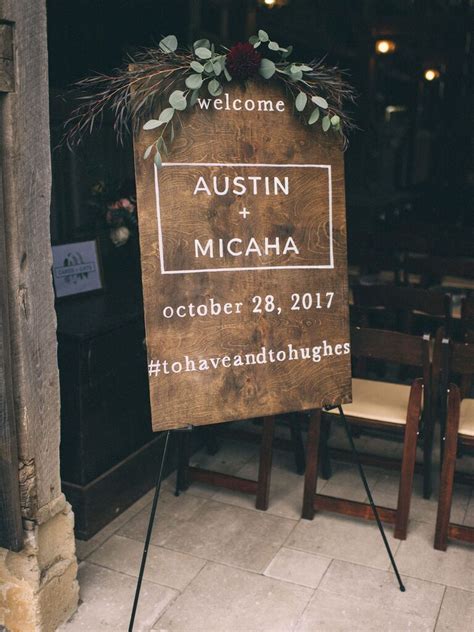 25 Rustic And Wood Wedding Signs For A Rustic Wedding
