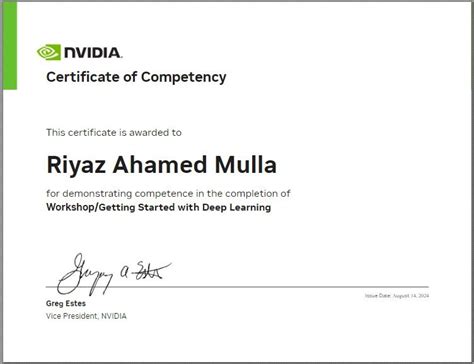 Completed Deep Learning Course Riyaz Ahamed Posted On The Topic