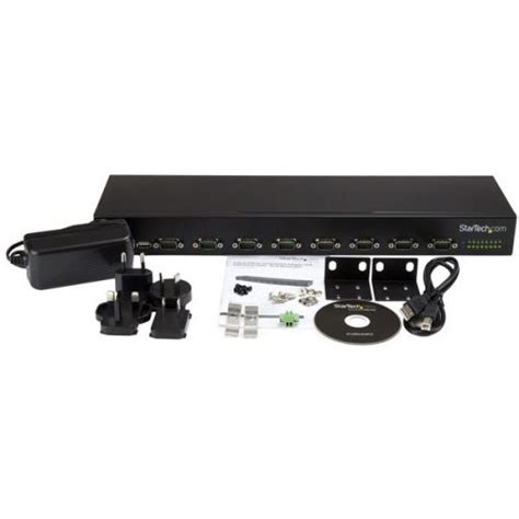 8 Port USB To Serial RS232 Adapter Hub