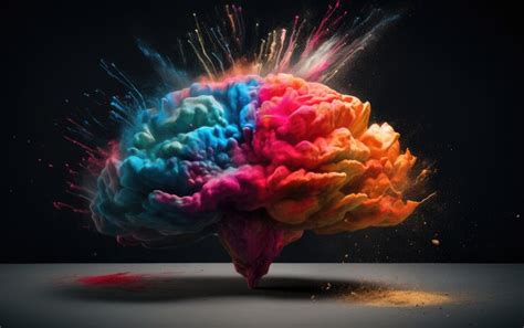 Premium Ai Image Concept Art Of A Human Brain Creativity Explored