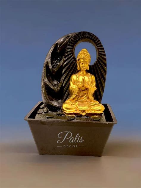 Palis Decor Frp 10 Inch Namaste Buddha Fountain At Rs 2450 In Bengaluru