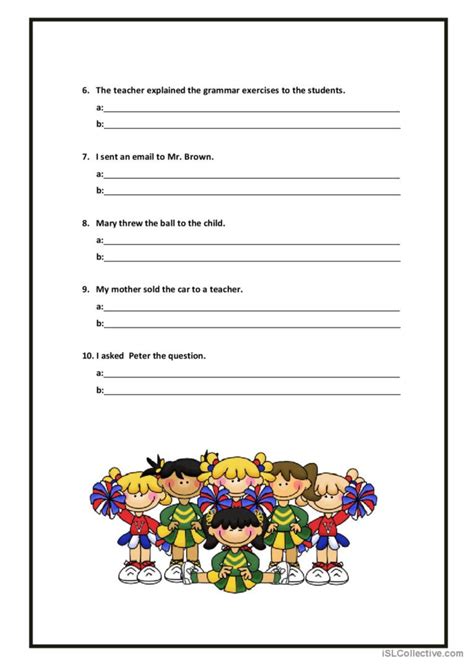 PASSIVE TWO OBJECTS English ESL Worksheets Pdf Doc