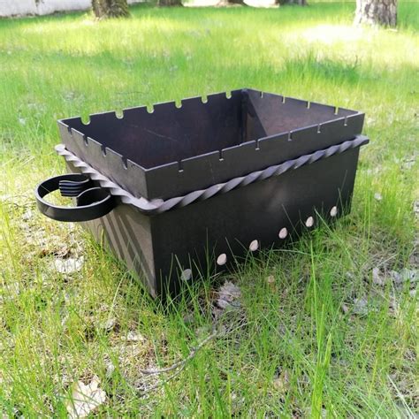 „mini“ šašlykinė 3mm 4mm 40x28x18 Cm Metalija Lt